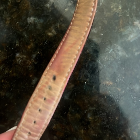 agatha | Accessories | Agatha Double Face Tank Silver Watch Red Leather ...